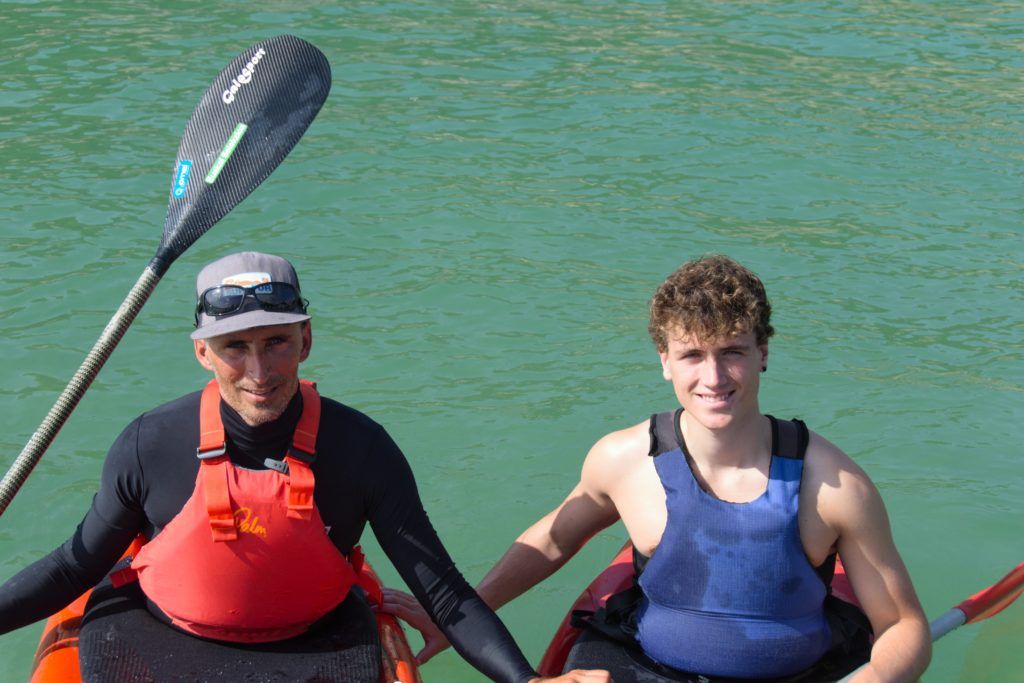 Iñaki Urbe y Edu Etxeberría dos campeones del mundo en Kayak Surf ...