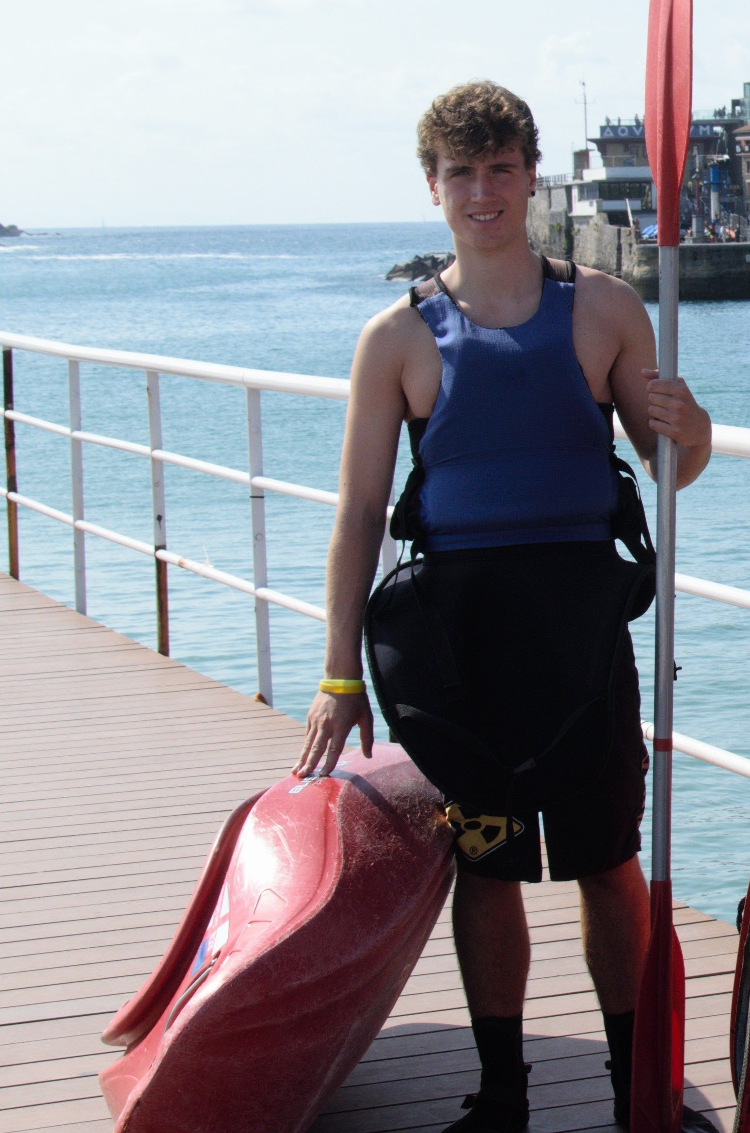 Iñaki Urbe y Edu Etxeberría dos campeones del mundo en Kayak Surf ...